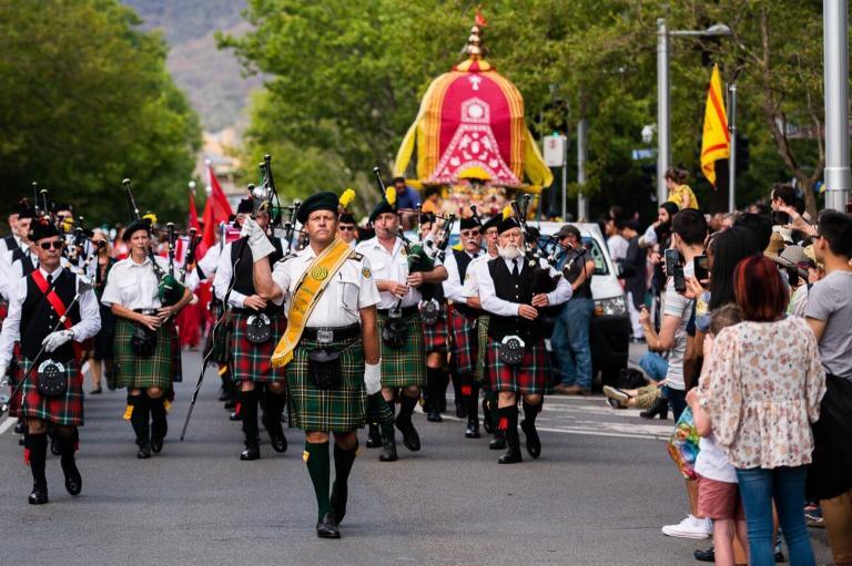Watch the iconic festival parade - National Multicultural Festival
